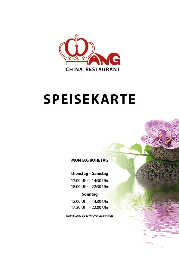 Speisen – China Restaurant Wang